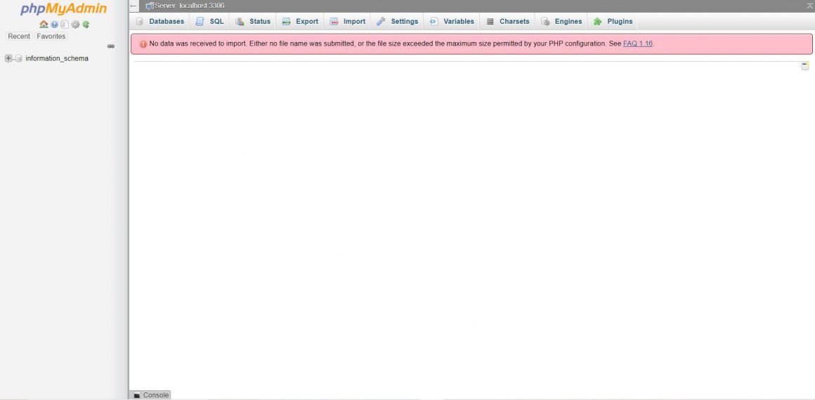 How To Increase The Maximum Upload Limit In Phpmyadmin