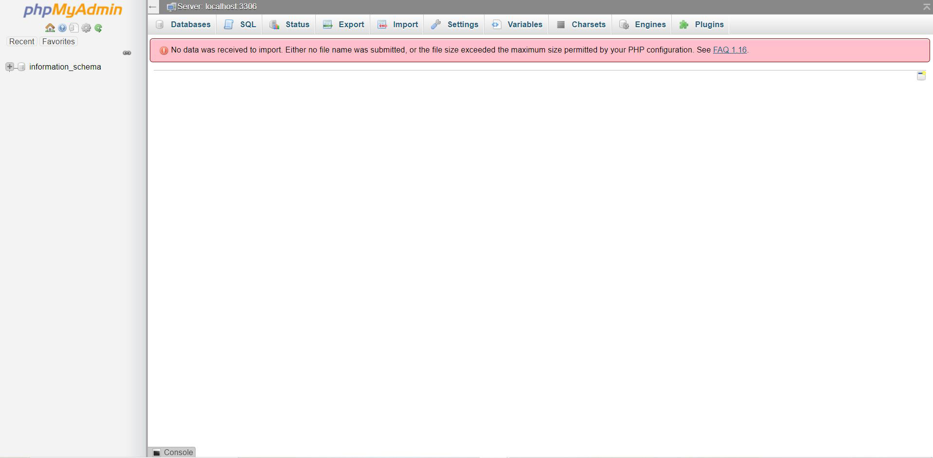 How To Increase The Maximum Upload Limit In PhpMyAdmin Geekbea