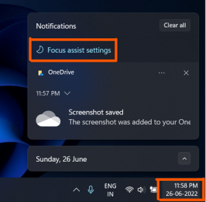 How to use Focus Assist on Windows 11