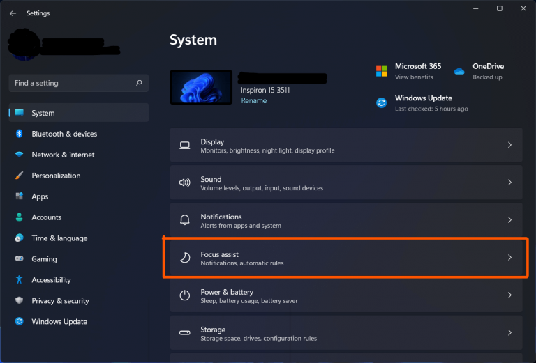 How to use Focus Assist on Windows 11