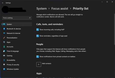 How to use Focus Assist on Windows 11