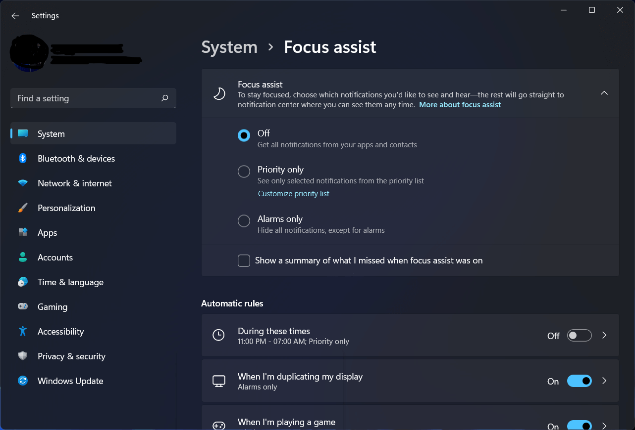 How to use Focus Assist on Windows 11