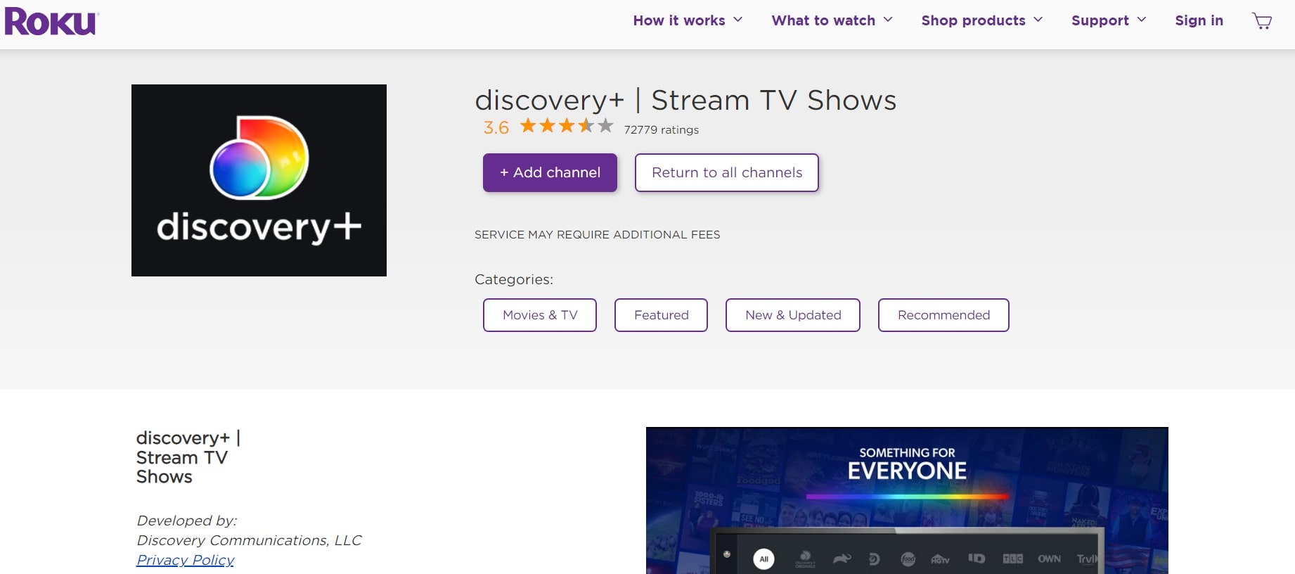 How to Get and Set Up Discovery Plus on Roku