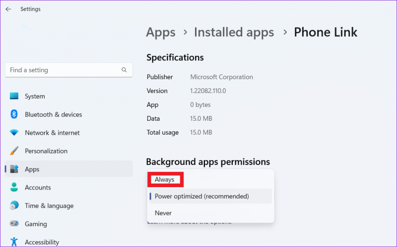 FIX: Microsoft Phone Link App not Working on Windows 11