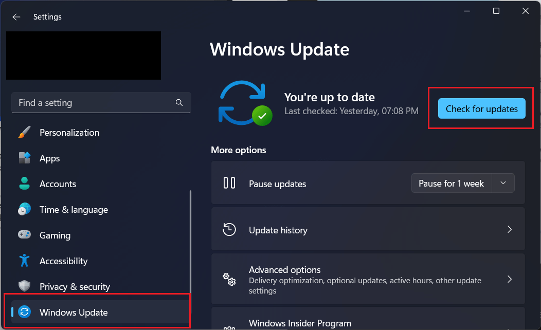Fixes: "Your Device Is Missing Important Security and Quality Fixes" Error